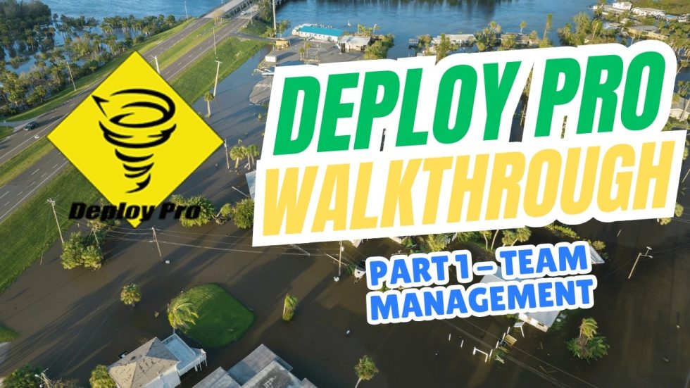Deploy Pro Walkthrough - CERT Team Management System - CERT App, First ...